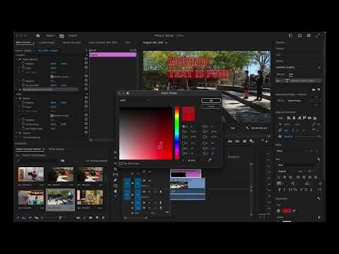 How to make text move - YouTube