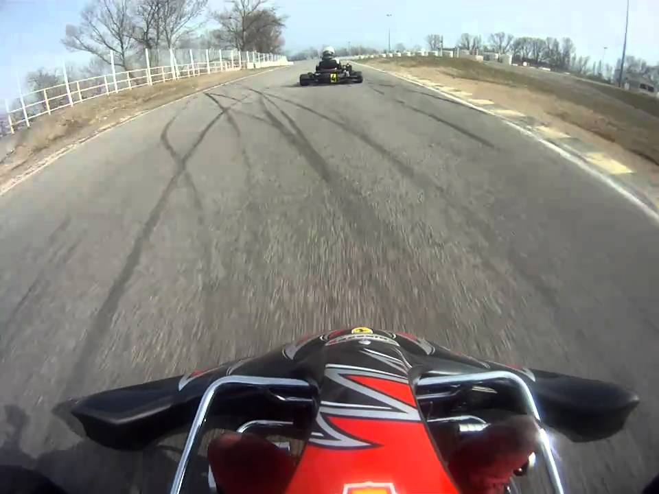 Entrainement kz125 valence kart - YouTube