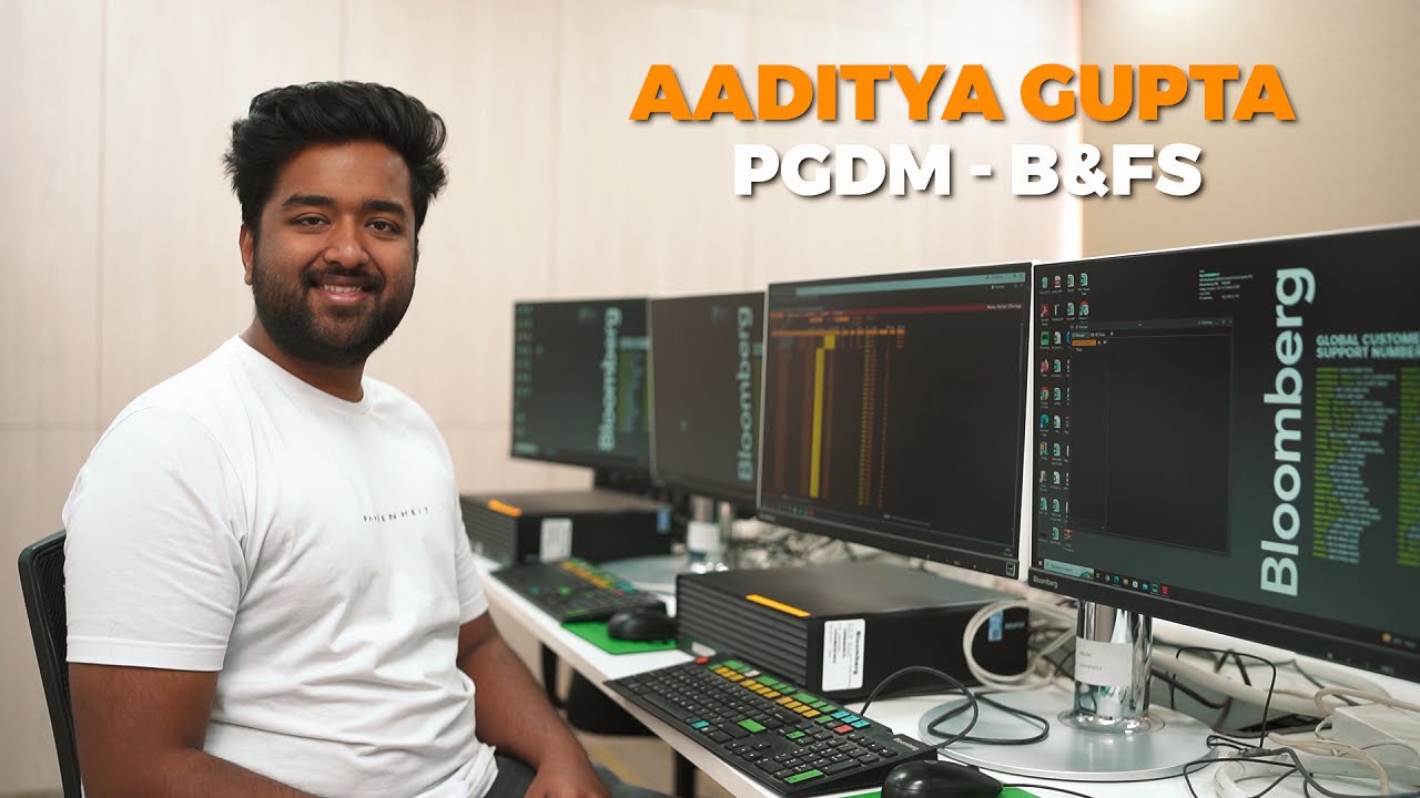 Students Speak || Aaditya Gupta - PGDM B&FS Program - YouTube