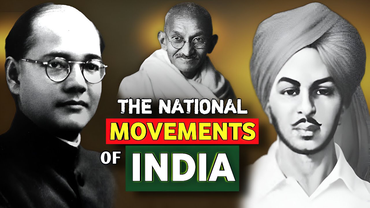 The National Movements of India | Freedom Struggle of India Explained ...