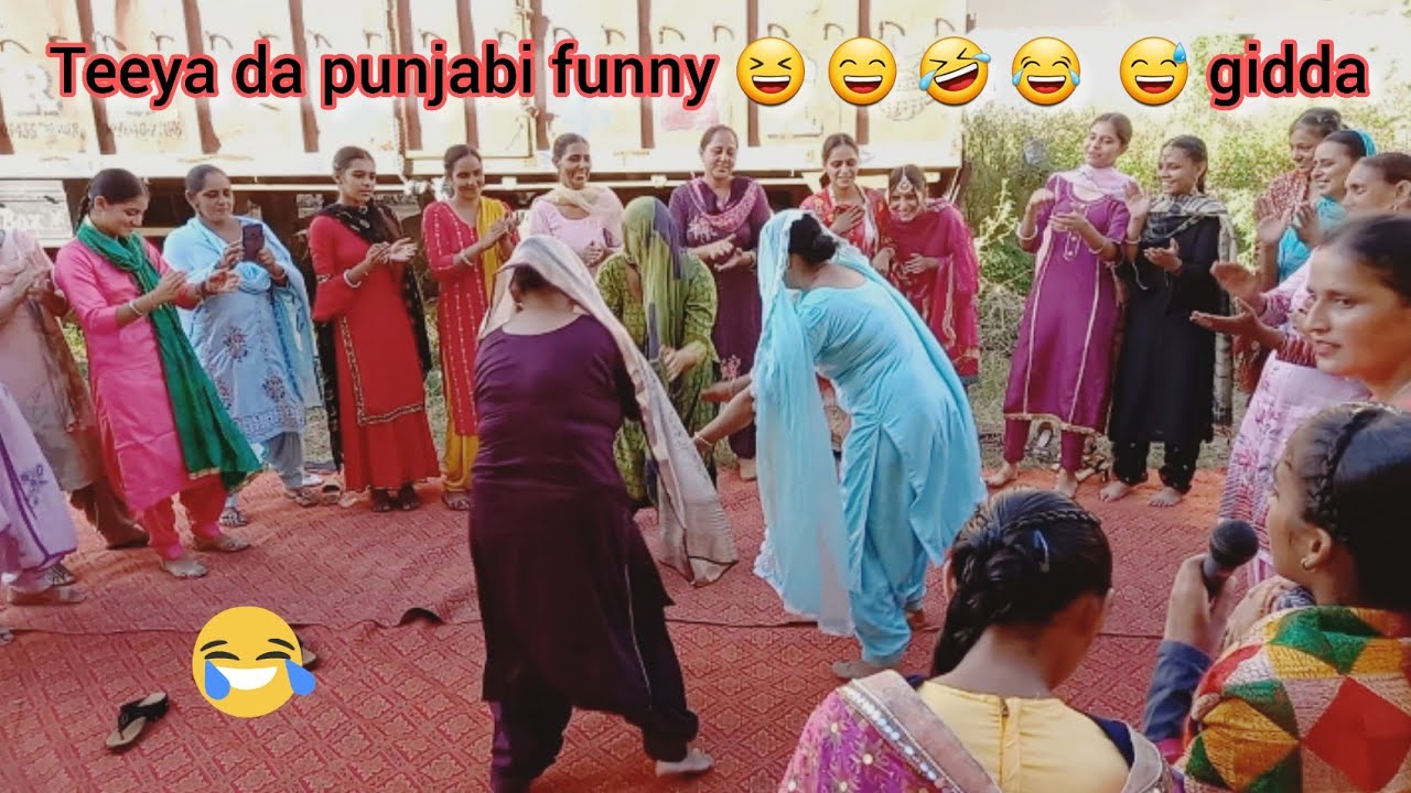 Teeya Teej Diya !!Teeya Diya Boliya 💃 💃 💃 💃 punjabi folk and funny ...