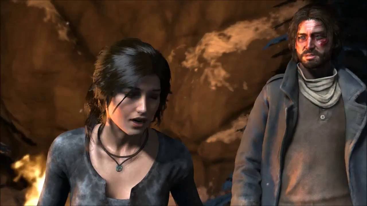 Rise Of The Tomb Raider Escape From The Trinity Soldier - YouTube