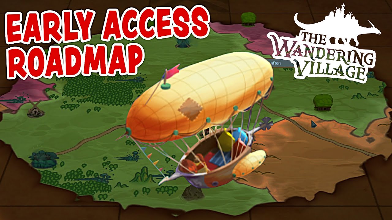 The Wandering Village #14 Roadmap Wandering Village Deutsch German ...