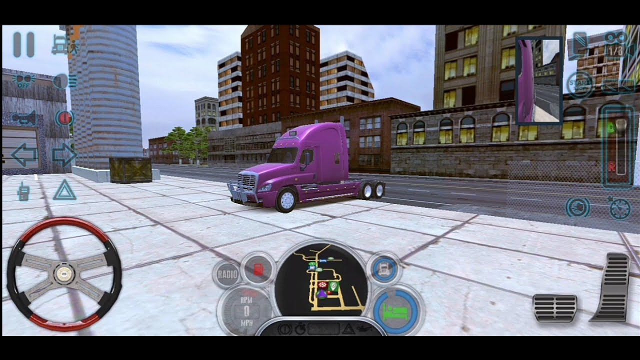 USA Track Simulator Best Drive Track Simulator - YouTube