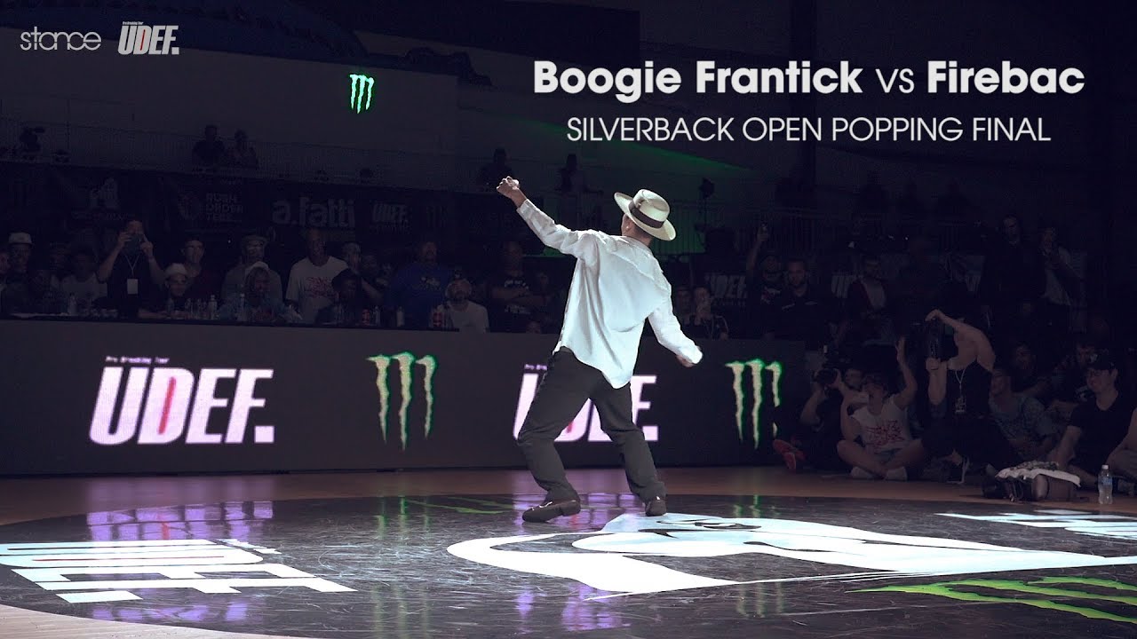 Boogie Frantick (USA) vs Firebac (KOR) Popping Final x Silverback Open ...