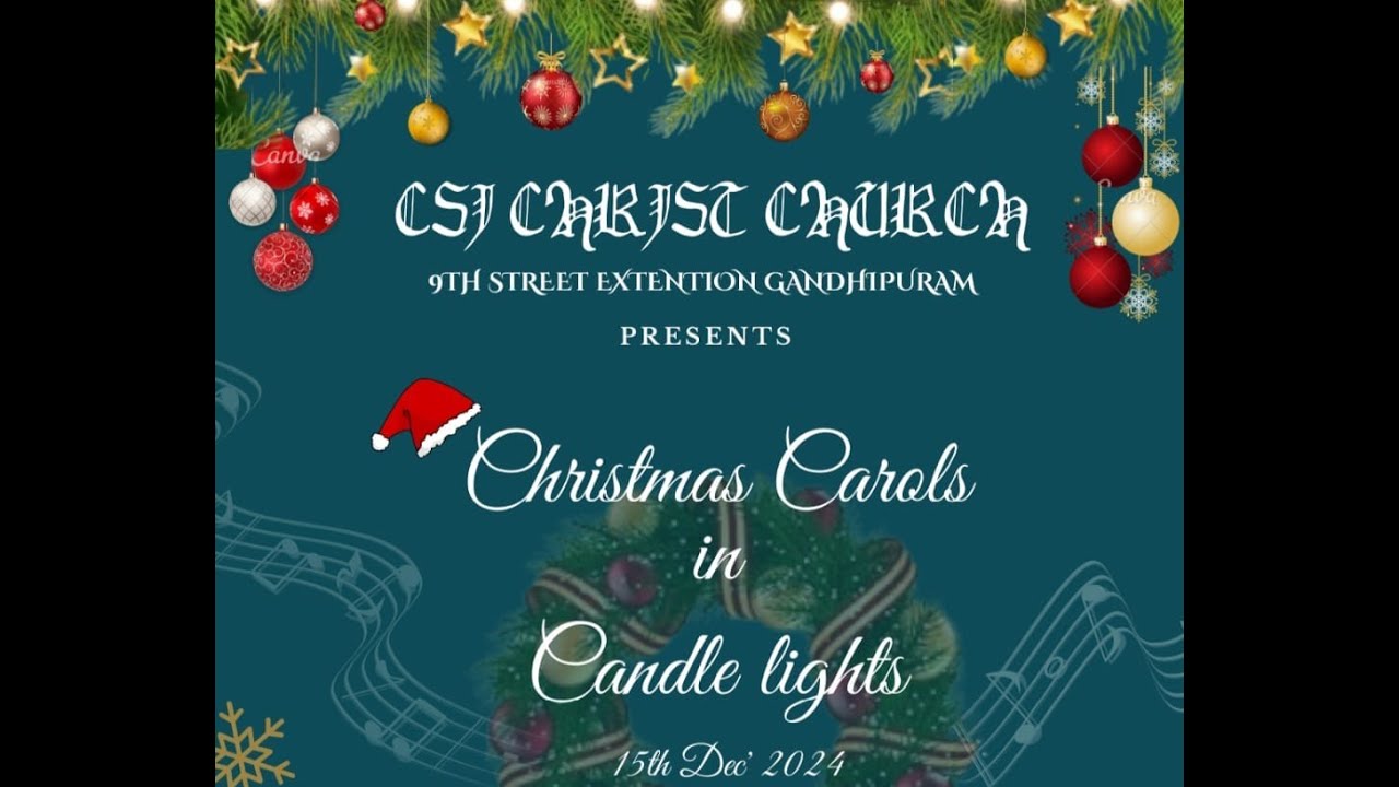 Candle Light Carol Service 2024 - YouTube