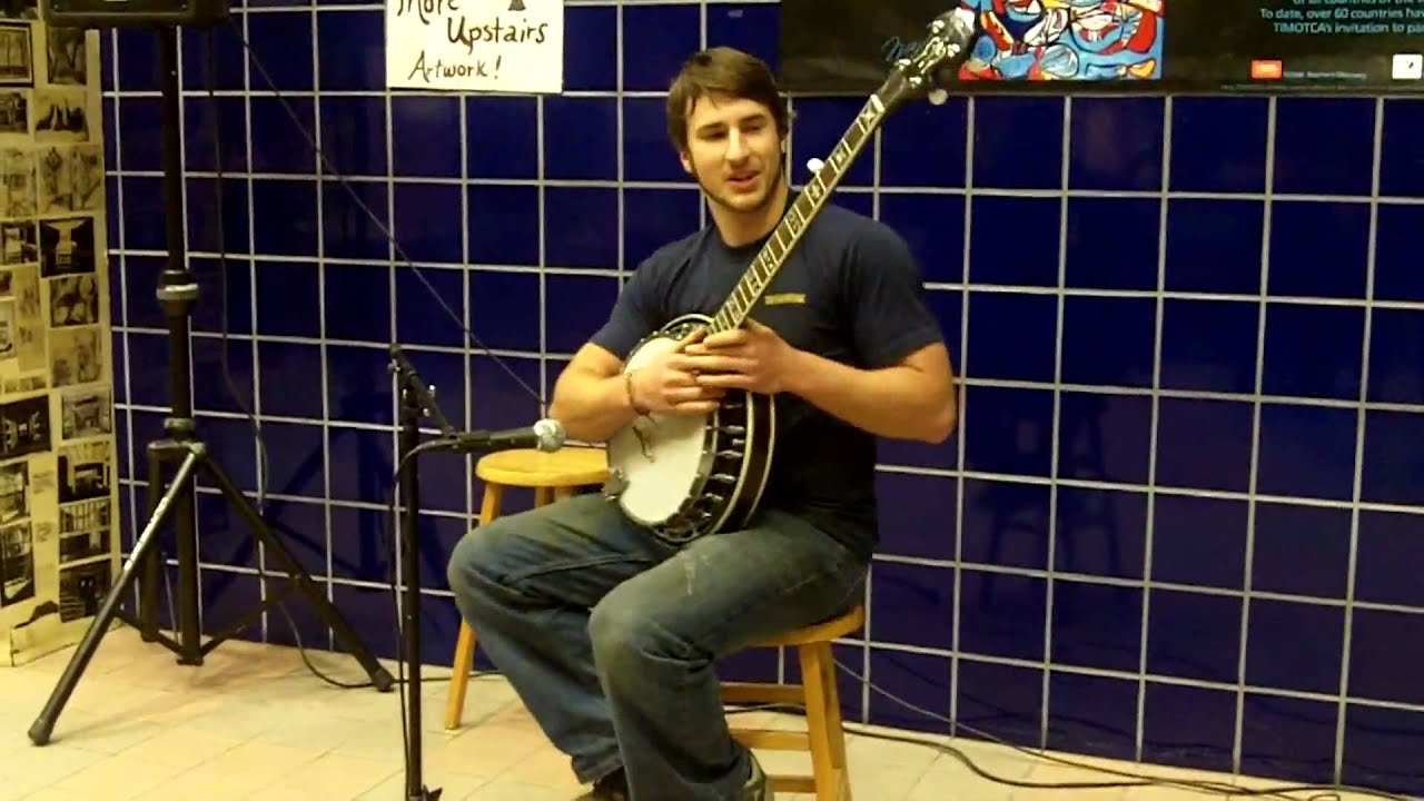 Wareham High School's Jacob Lowe plays the banjo - YouTube