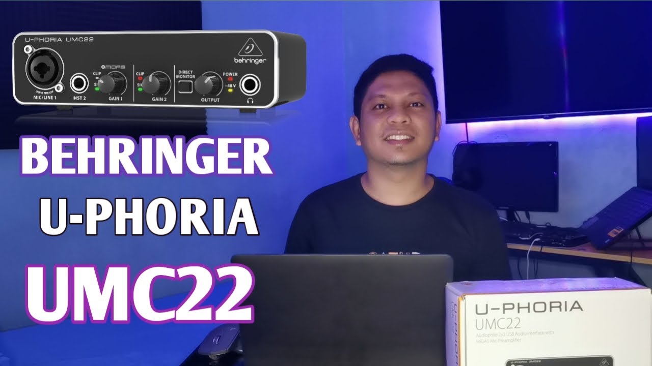 BEHRINGER U-Phoria UMC22 Review (Philippines) - YouTube