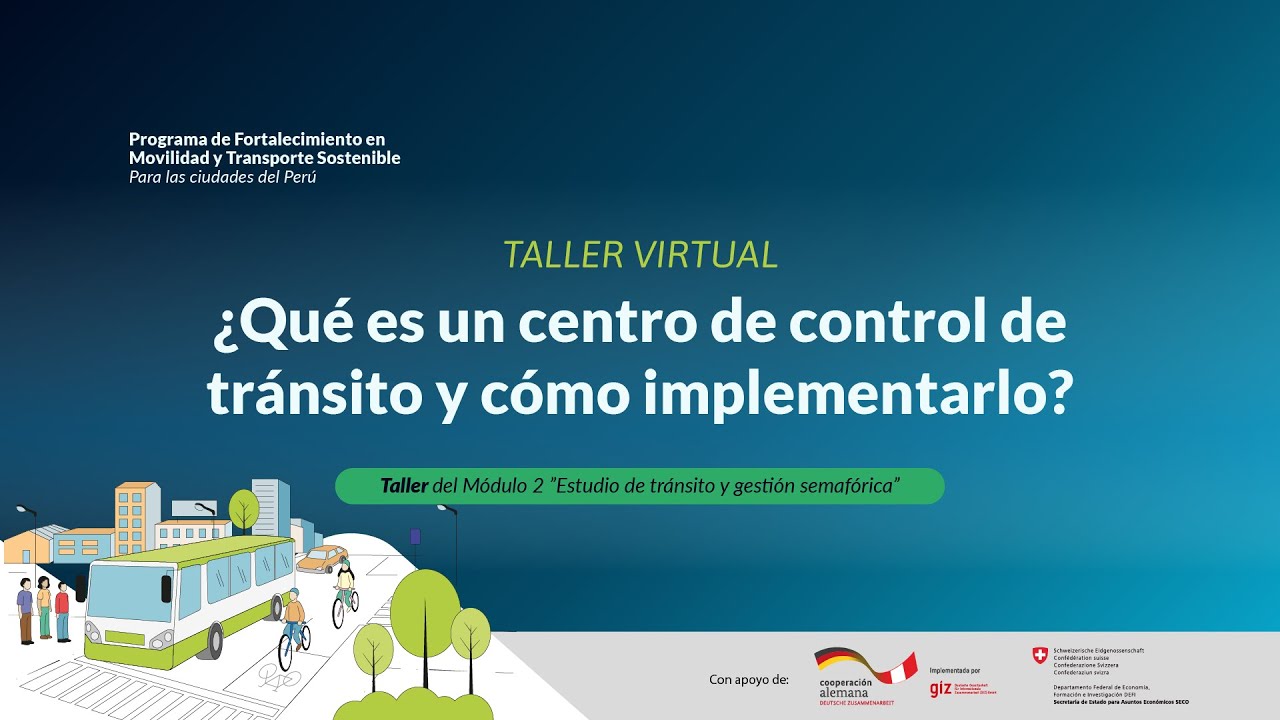 Taller virtual II: ¿Qué es un centro de control de tránsito y cómo ...