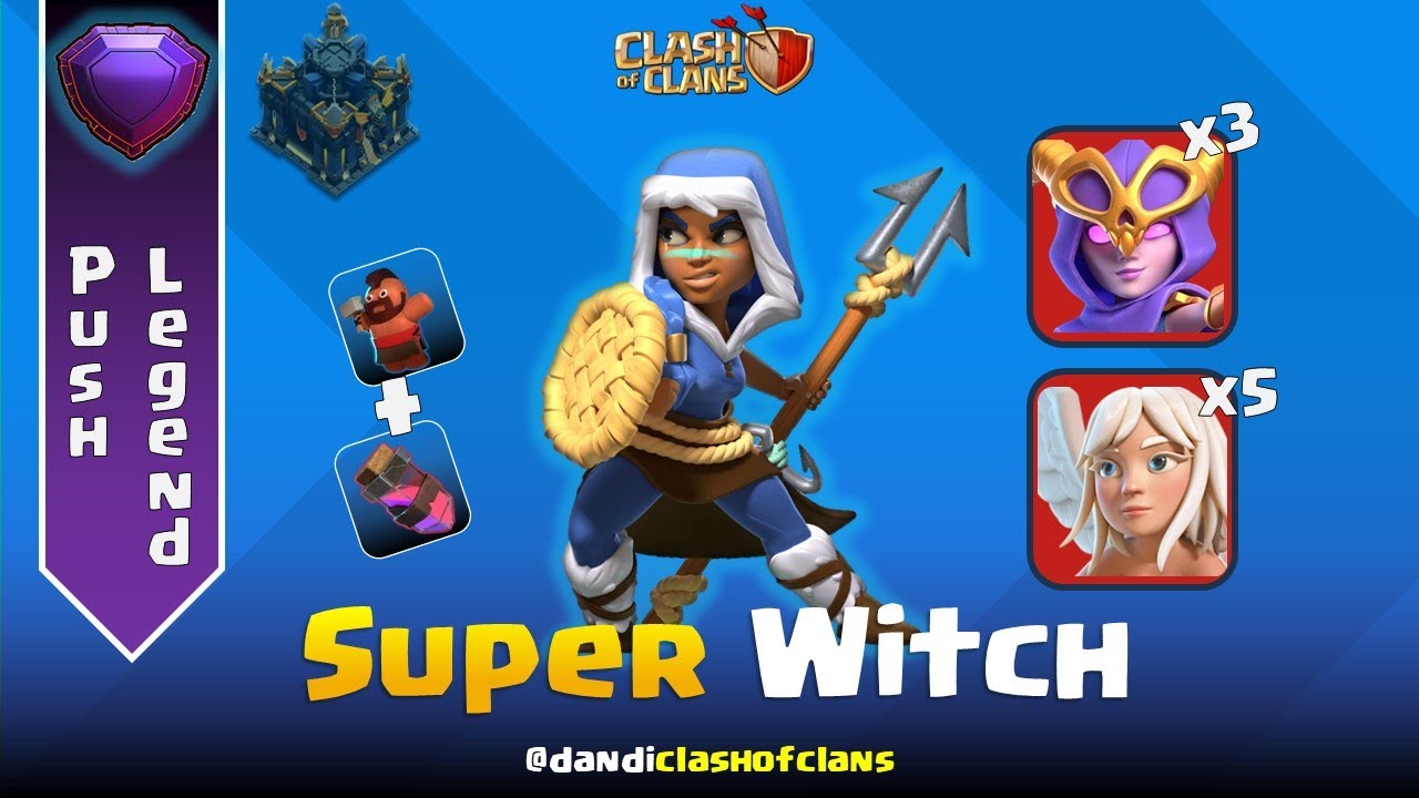 Super Witch Fireball | TH 17 Attack Strategy Legend League | Clash Of ...