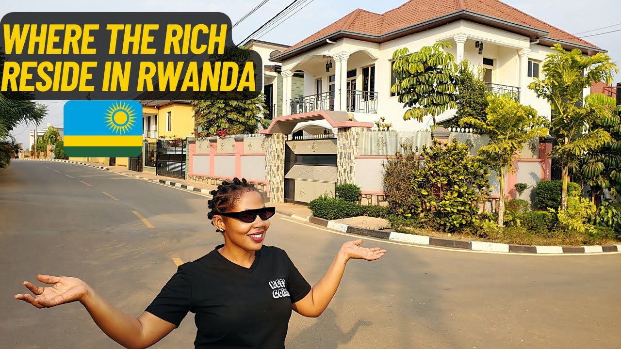 Inside the most luxurious residential neighbourhood in Rwanda! - YouTube