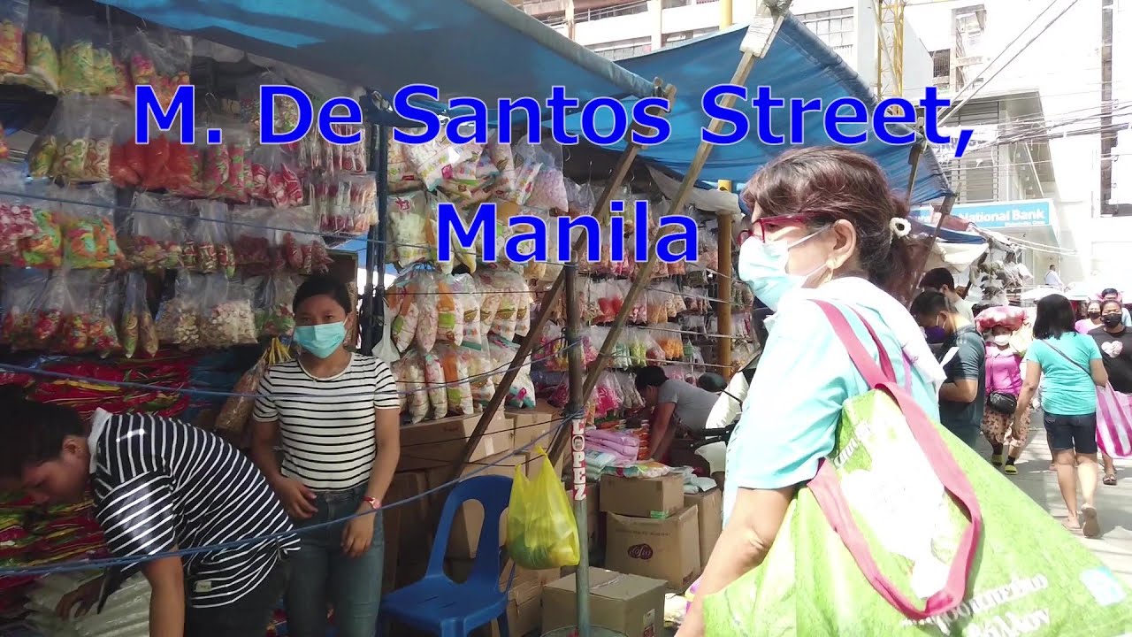 M. De Santos Street, Manila / Divisoria 09 (San Nicolas) - YouTube