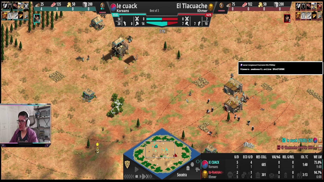 AoE2 Live Coaching!ft. Oladushek | Lets go! | Elo 1550 - YouTube