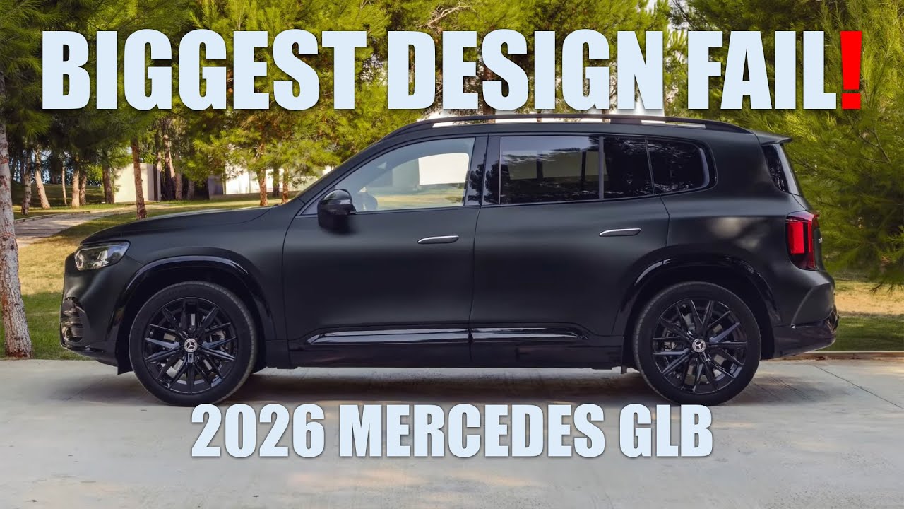 The 2026 Mercedes GLB A Total Design FAILURE! - YouTube