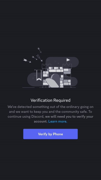 Discord verification required problem #discord | Pls Help - YouTube