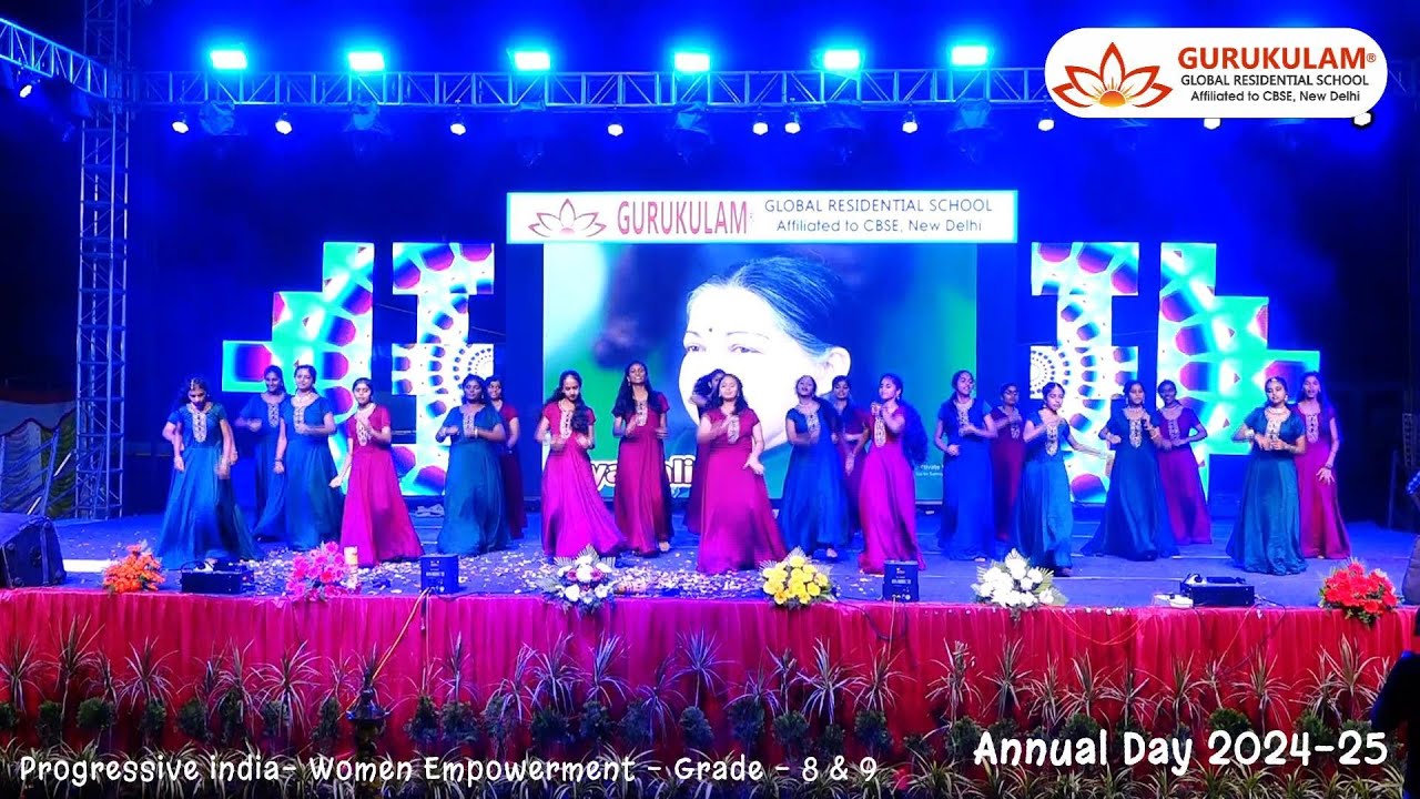 GGRS | Annual Day - 2024-25 | Progressive india- Women Empowerment ...