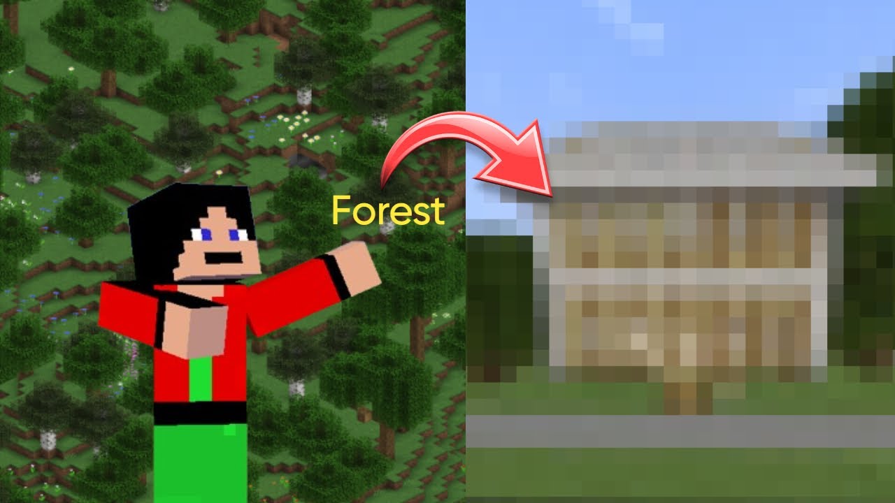 MINECRAFT talot eri biomeista..! - YouTube