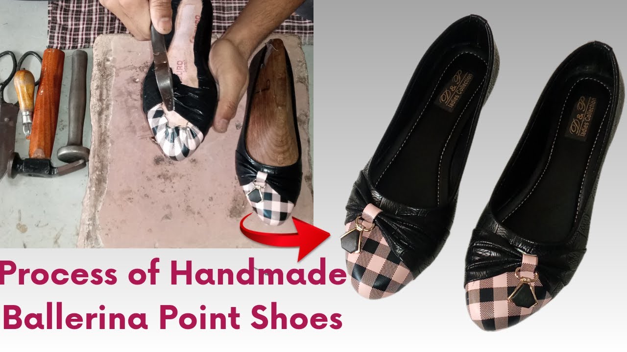 Process of Handmade Beautiful Ballerina Point Shoe| How To Make ...