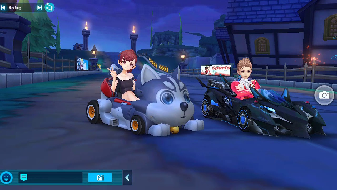 Đua xe trong game Zing Speed Mobile. - YouTube