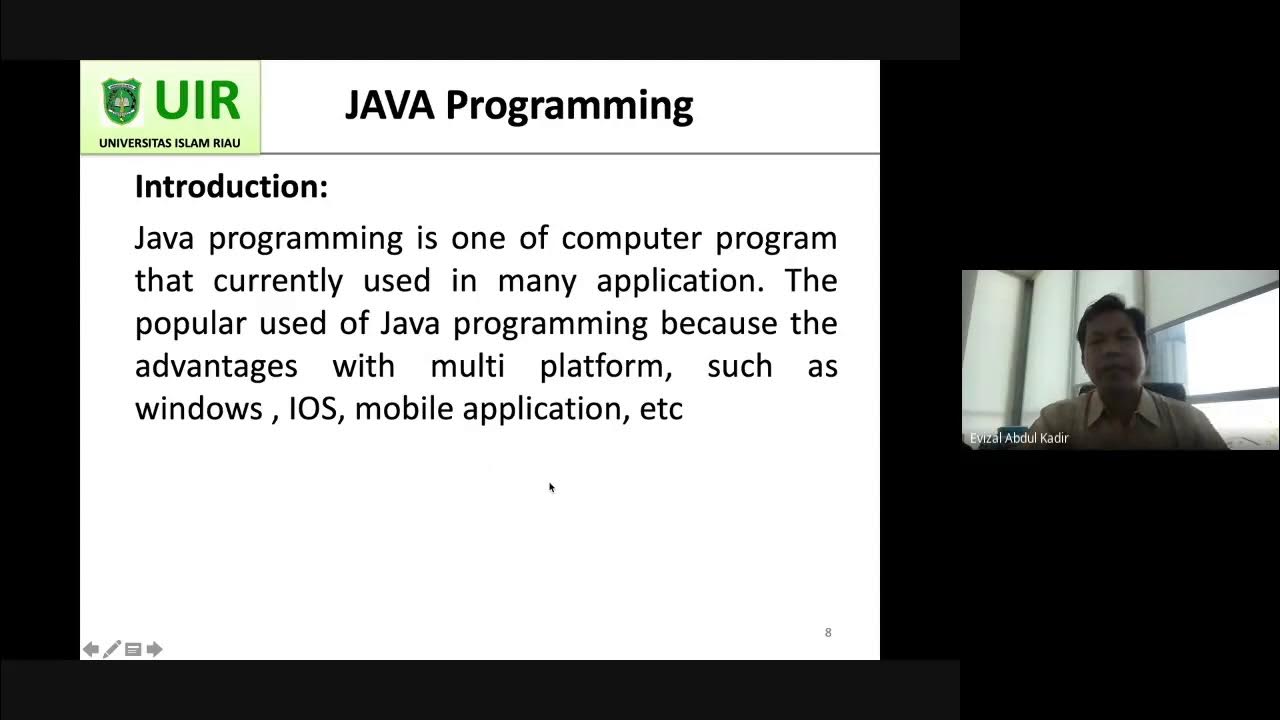 Pengantar Kuliah Pemrograman JAVA - YouTube