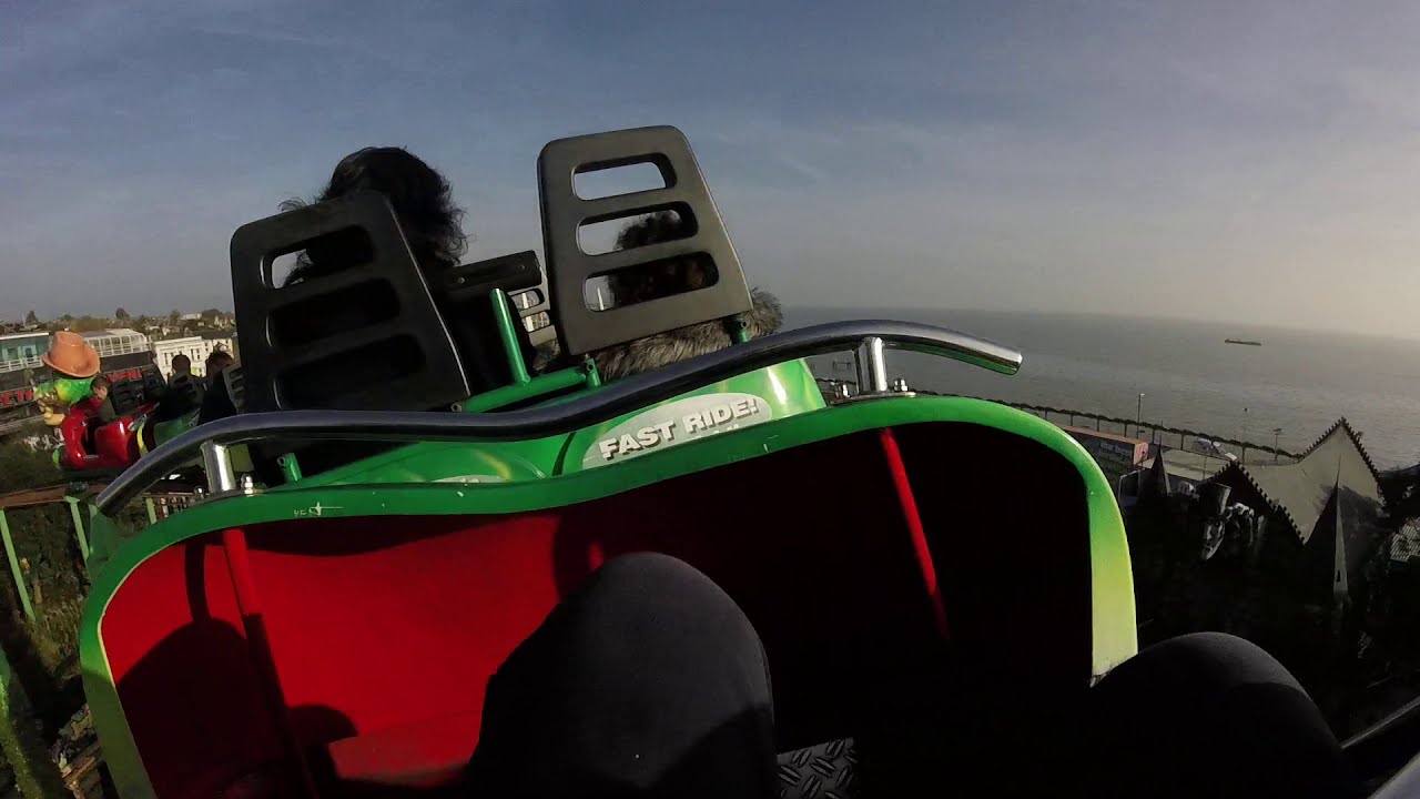 Adventure Island - Green Scream On-ride POV - YouTube