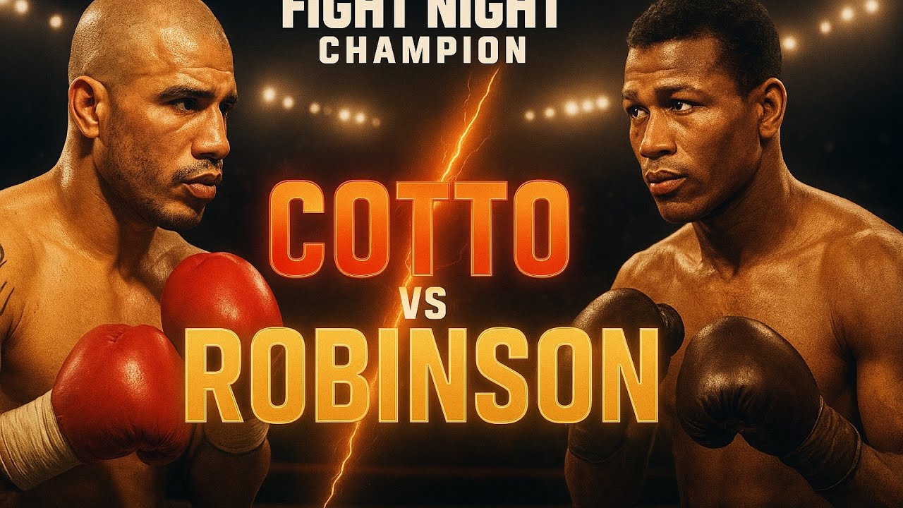 Fight Night Champion | Miguel Cotto vs Sugar Ray Robinson – Dream ...