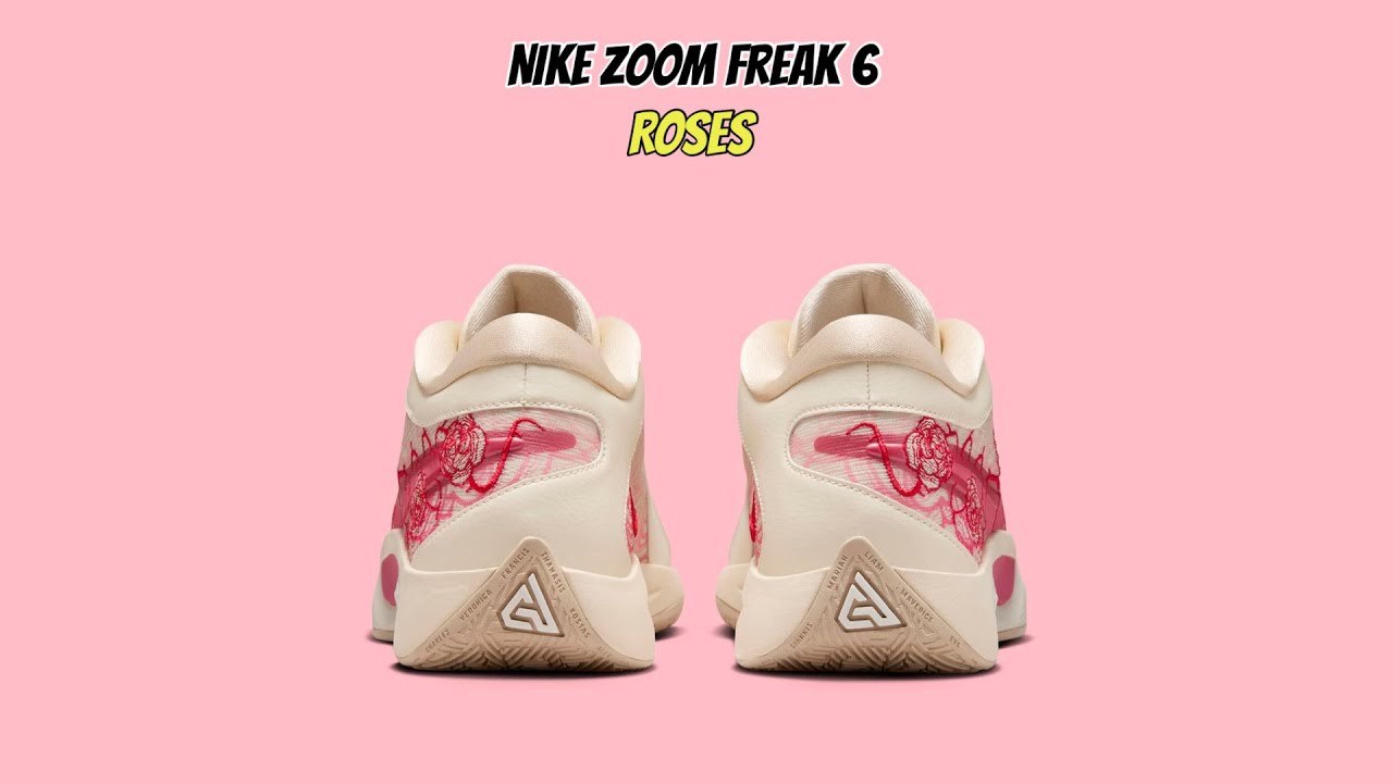 Nike Zoom Freak 6 Roses - YouTube