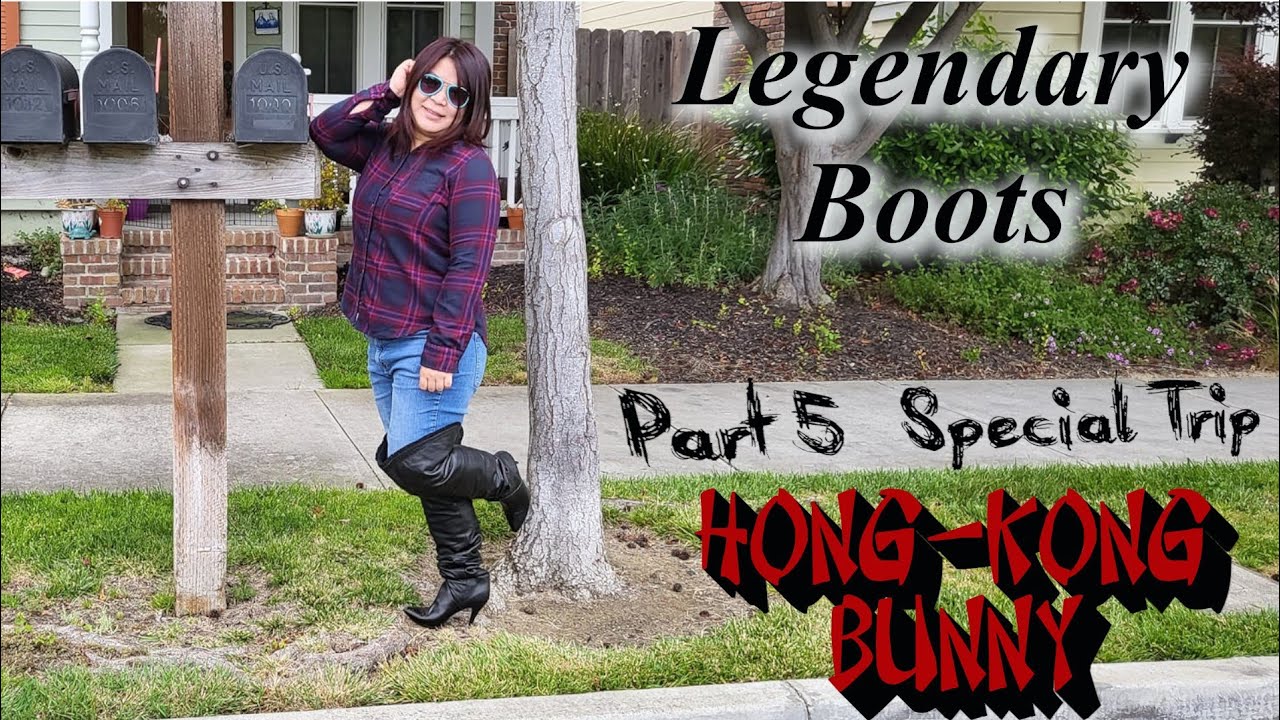 "Legendary Boots" Hong Kong Bunny taking the bullet train to Tokyo in ...