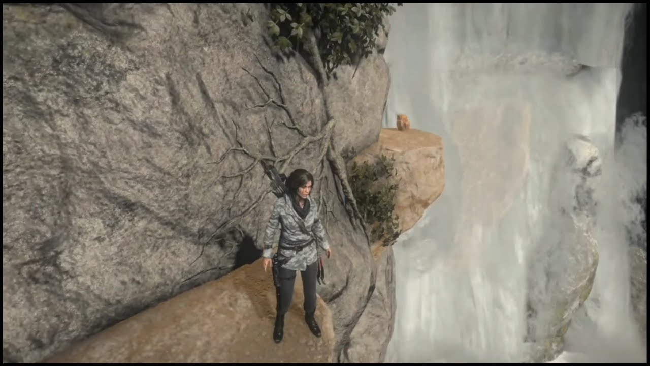 Lara fight with bear || Rise of tomb raider - YouTube