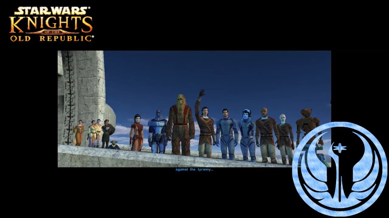 Star Wars KOTOR I - EBON HAWK CREW & FULL LS END - YouTube