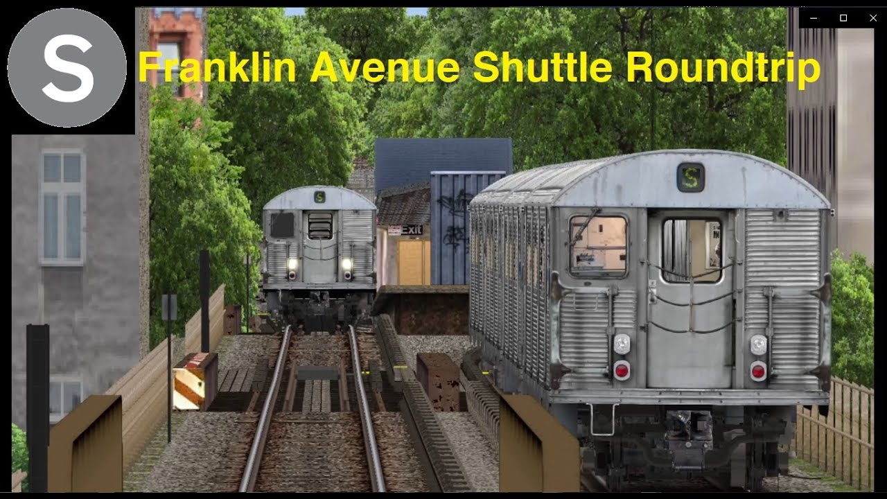 OpenBVE Throwback: Franklin Avenue Shuttle Roundtrip (1980s-90s)(R32 ...