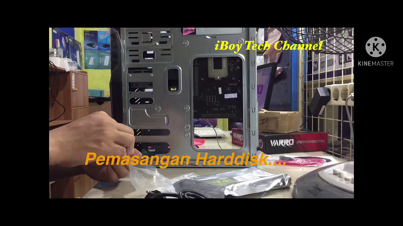 Tutorial merakit Pc(personal computer) spesifikasi standar - YouTube