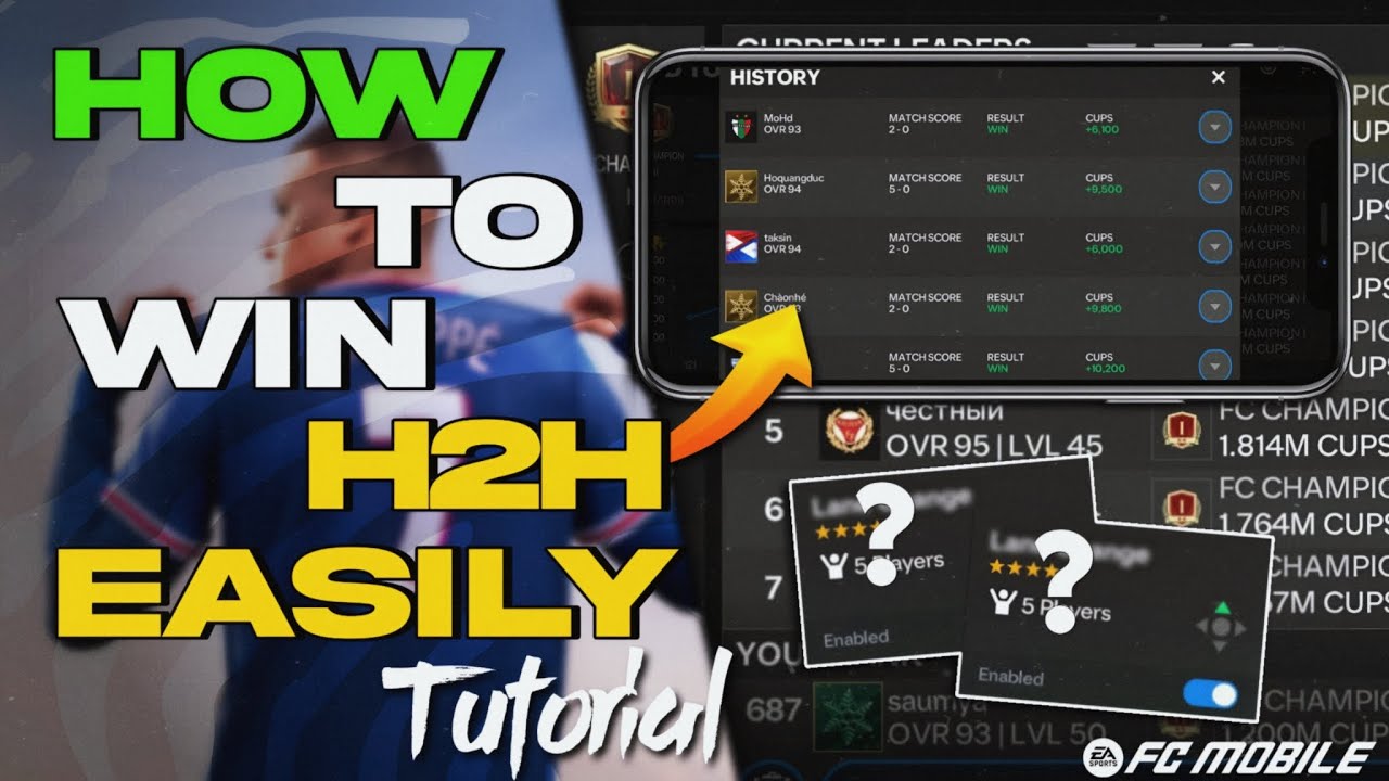 How to Win Every H2H Match Easily | H2H Tips & Tricks | FC Mobile!! - YouTube