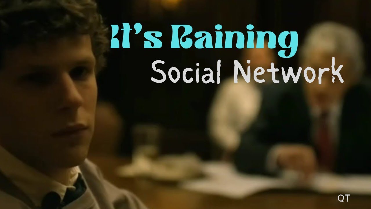 It's Raining (social network) - Mark Zuckerberg speech - Facebook - YouTube