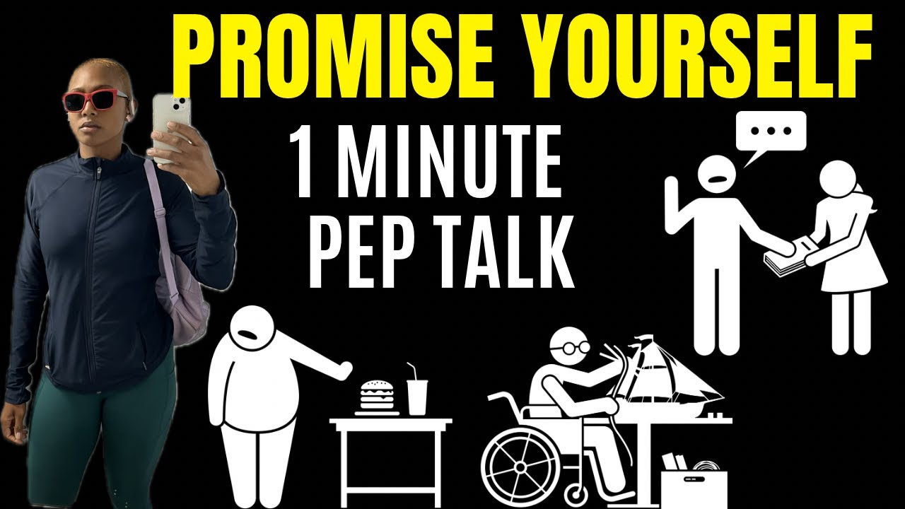 MAKE A PROMISE TO YOURSELF! (1 Minute Motivational Speech) - YouTube