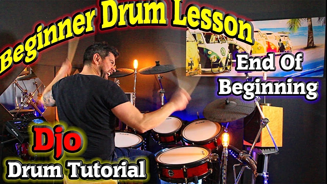 Djo - End Of Beginning - Easy Drum Tutorial Lesson - YouTube