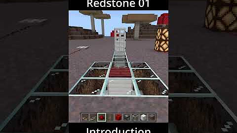 Let's Learn Redstone Shorts | Minecraft Bedrock Redstone Tutorials - YouTube