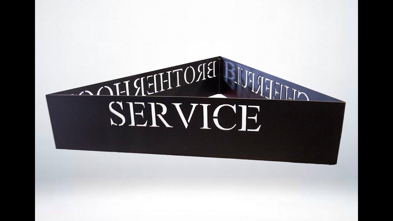 Laser Cut Custom Metal Fire Ring - YouTube