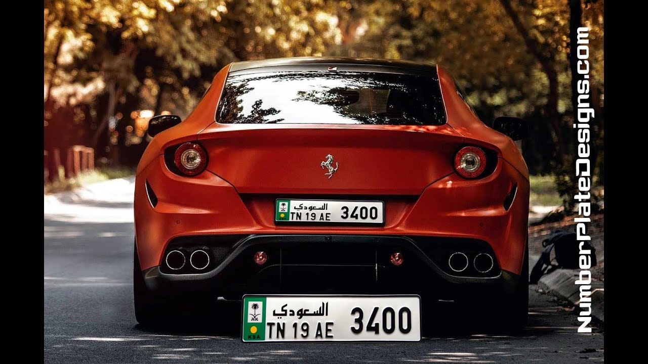 Stylish Number Plate Designs for Cars | number plate designs india ...
