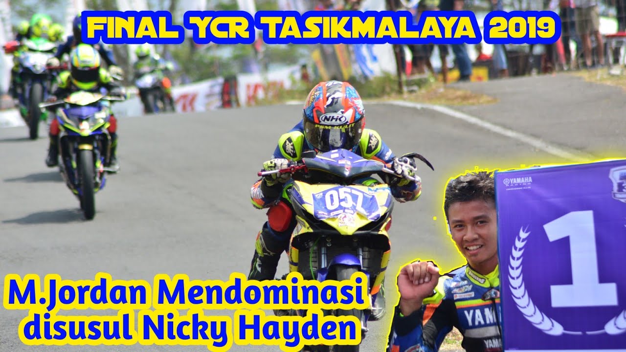 Race YCR3 (MP5) M. Jordan badaru mendominasi Disusul Nicky Hayden ...
