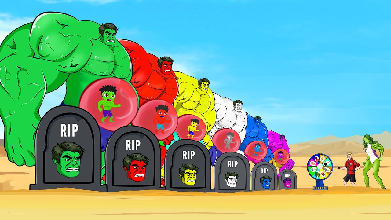 Rescue All HULK PREGNANT COLORS & SPIDERMAN, SUPERMAN : Returning From ...