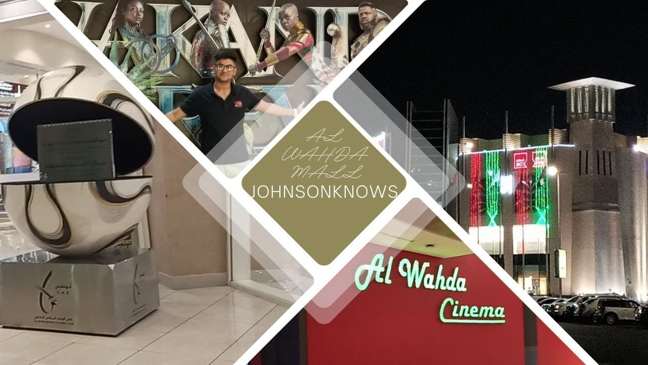 A tour to "Al wahda mall" | one of the biggest malls in UAE | johnson ...