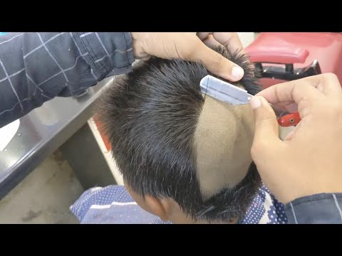 ASMR BARBER _Head Shave without water #alrayaanhairstudio