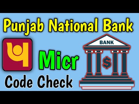 How To Find MICR Code Of Punjab National Bank || How To Check MICR Code ...