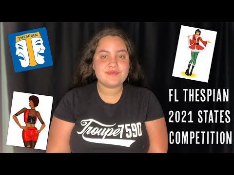 Florida State Thespian Competition - Costume Design 2021 - YouTube