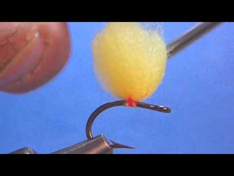 Fly Tying: Egg Sac Fly - YouTube