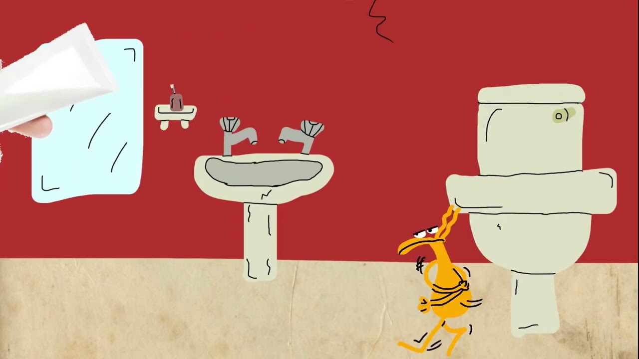 Uh Oh, You Found the Toothpaste FlipaClip Animation - YouTube
