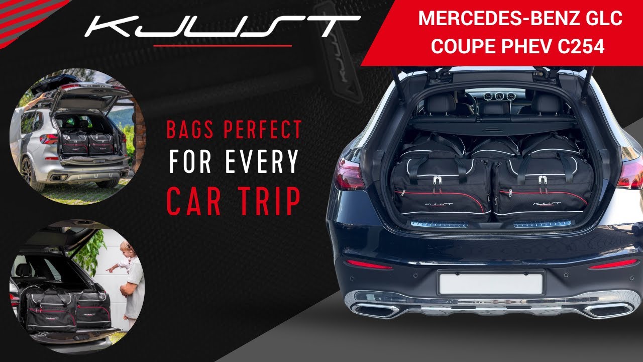 MERCEDES-BENZ GLC COUPE C254 PHEV CAR BAGS DESIGNED FOR YOUR CAR🚗 ID ...