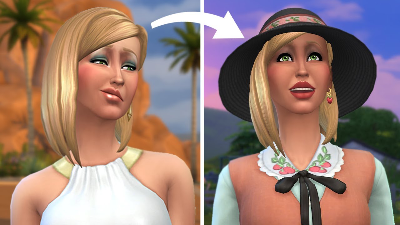 giving nancy landgraab a cottage core makeover - YouTube