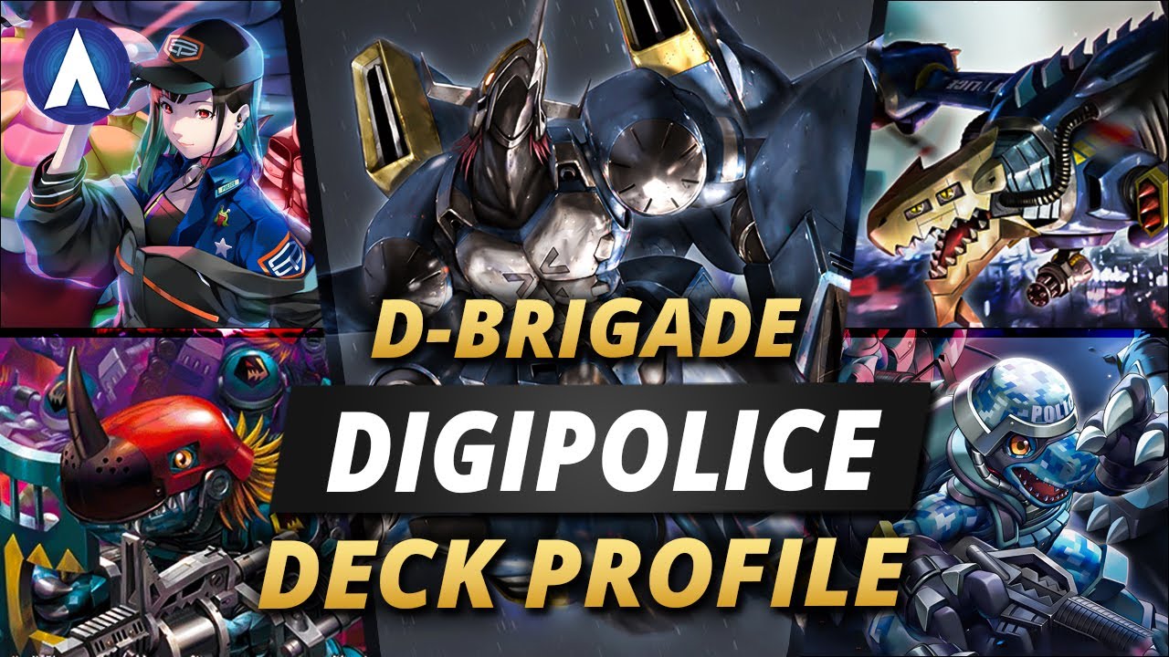 INSANELY FREE!!! D-Brigade DigiPolice Deck Profile & Combo Guide ...